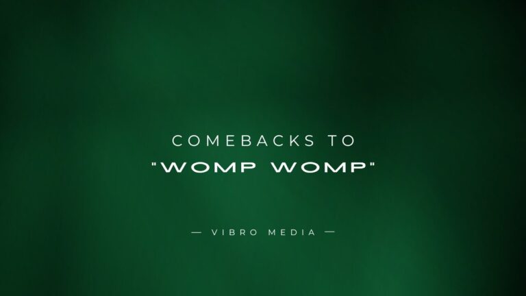 200+ Best "Womp Womp" Comebacks - Complete Guide