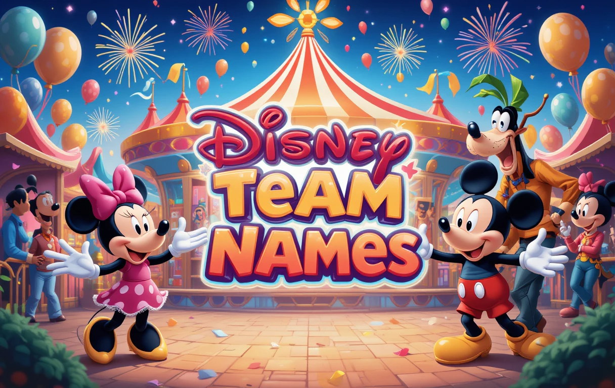 Disney Team Names: The Ultimate Guide to Disney Team Names - Vibro Media