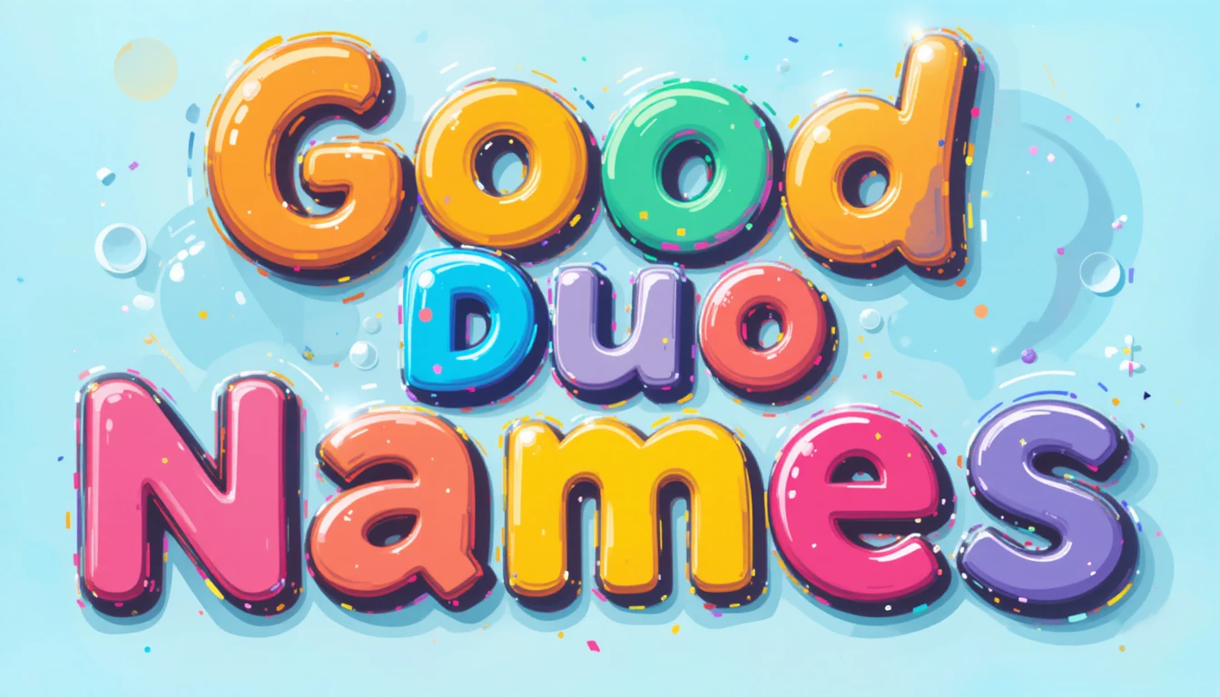 Good Duo Names: Discover Best Of All Collection - Vibro Media