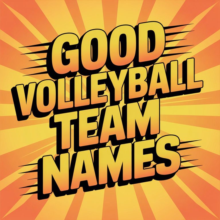 Good Volleyball Team Names: Creative and Fun Ideas for Your Team ...