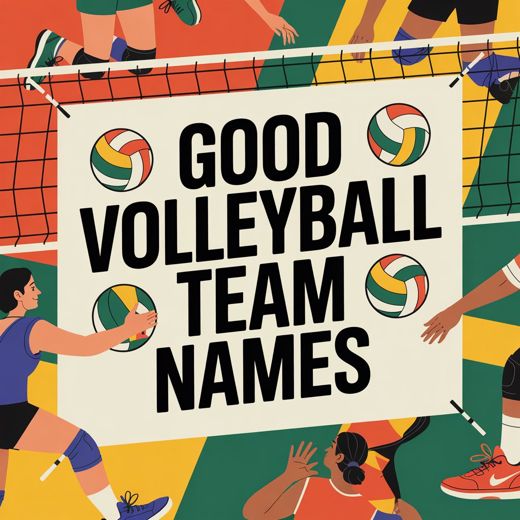 Good Volleyball Team Names: Creative and Fun Ideas for Your Team ...