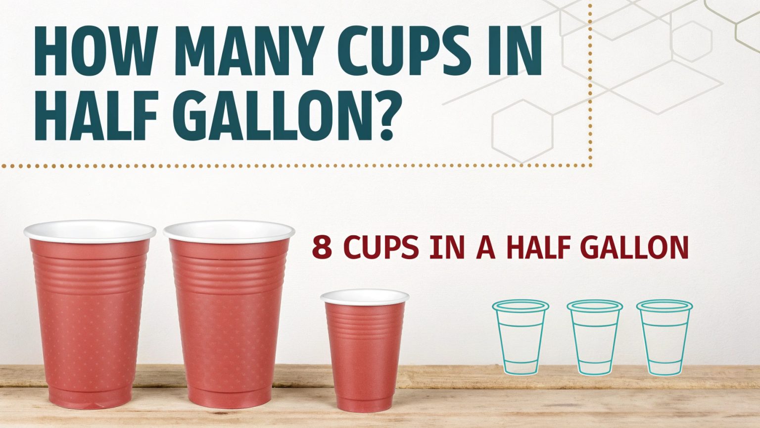 How Many Cups in Half Gallon? - Vibro Media