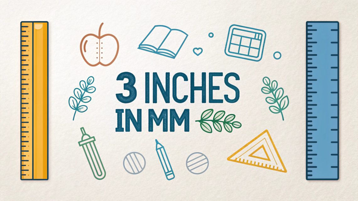 3 Inches in mm: A Detailed Guide to Imperial-to-Metric Conversion ...