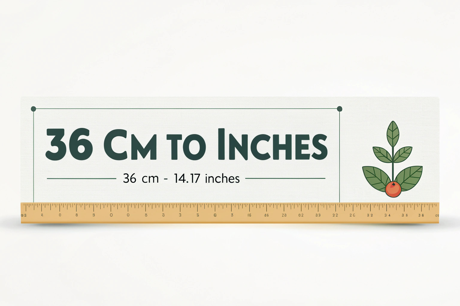 36 cm to Inches: A Complete Conversion Guide - Vibro Media