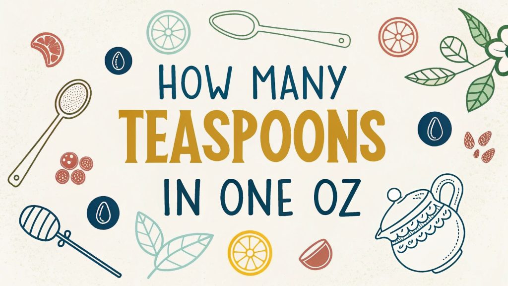 How Many Teaspoons in One Oz: Your Ultimate Guide to Answering - Vibro ...
