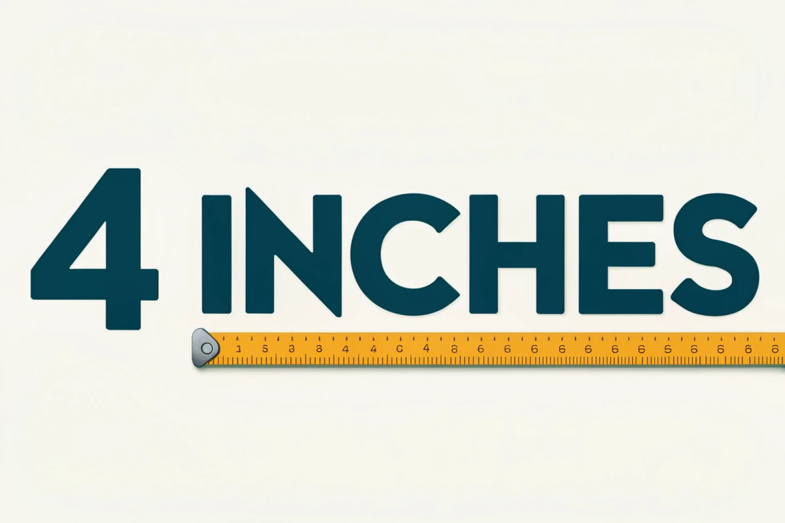 4 Inches: Understanding Its Size, Comparisons, and Practical ...