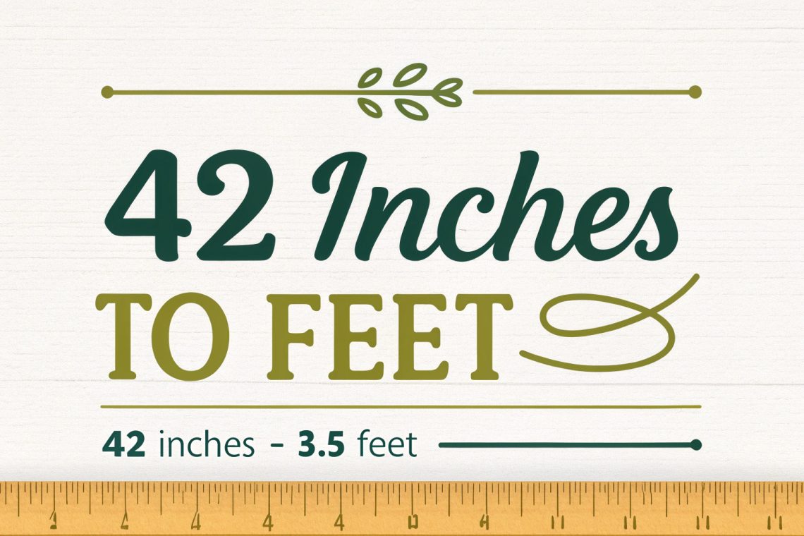 42 Inches to Feet: A Complete Guide to Accurate Conversion - Vibro Media