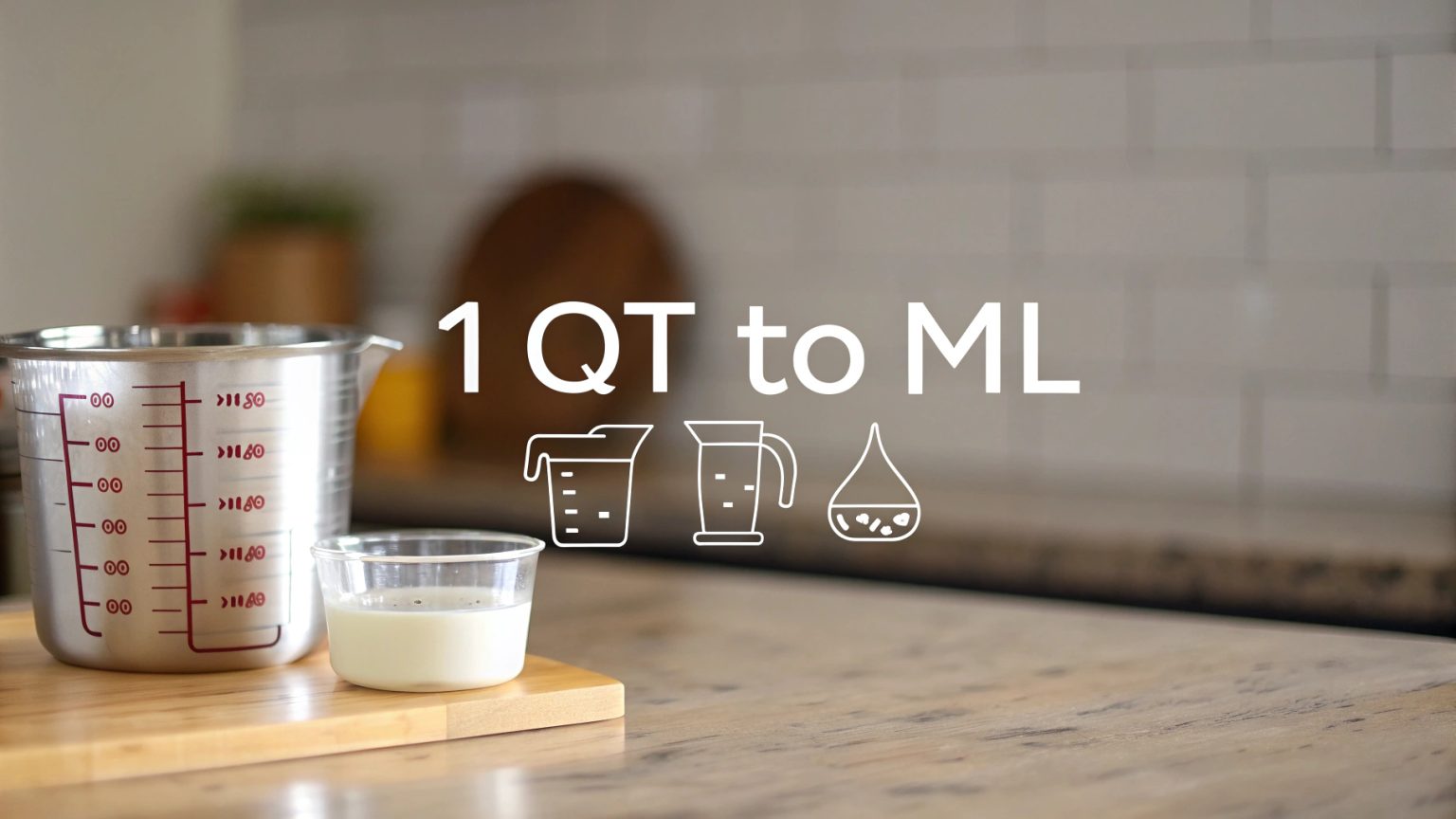 1 qt to ml: A Comprehensive Guide to Converting Quarts to Milliliters ...