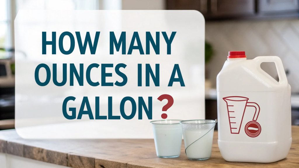 How Many Ounces in a Gallon: A Complete Guide to Liquid Conversions ...