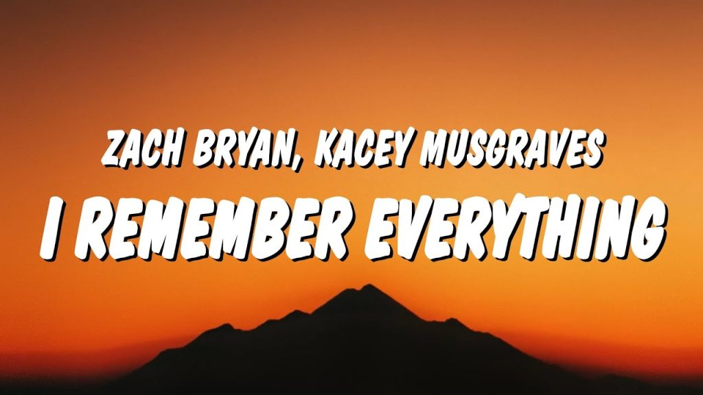 I Remember Everything Lyrics: Unpacking the Heartfelt Duet - Vibro Media