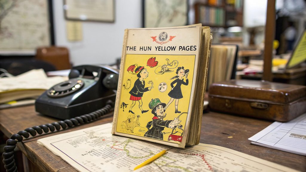 The Hun Yellow Pages: Exploring the Outdoors of a Vintage Adult ...