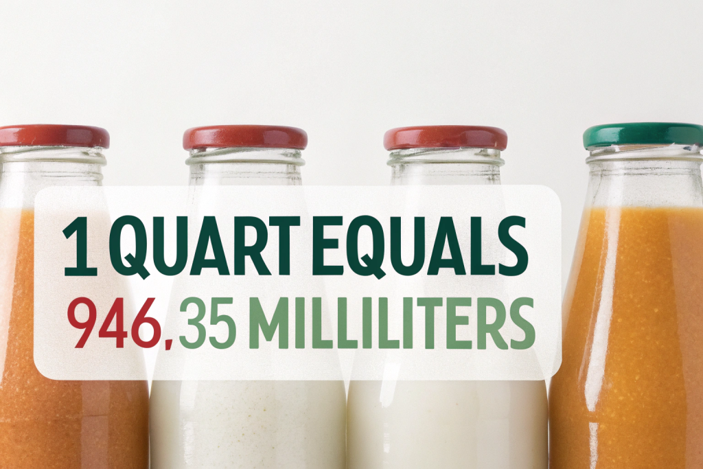 1 Quart in mL: A Comprehensive Guide to Volume Conversion - Vibro Media