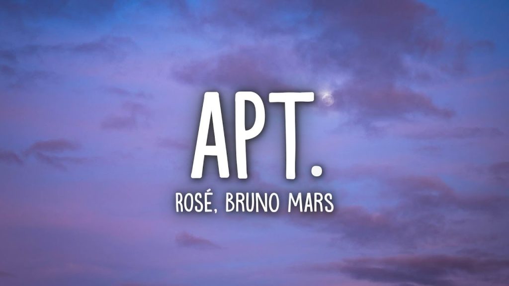 Apt Lyrics English: A Playful Anthem by ROSÉ and Bruno Mars - Vibro Media