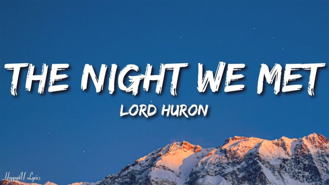 The Night We Met Lyrics: A Haunting Reflection on Love and Loss - Vibro ...