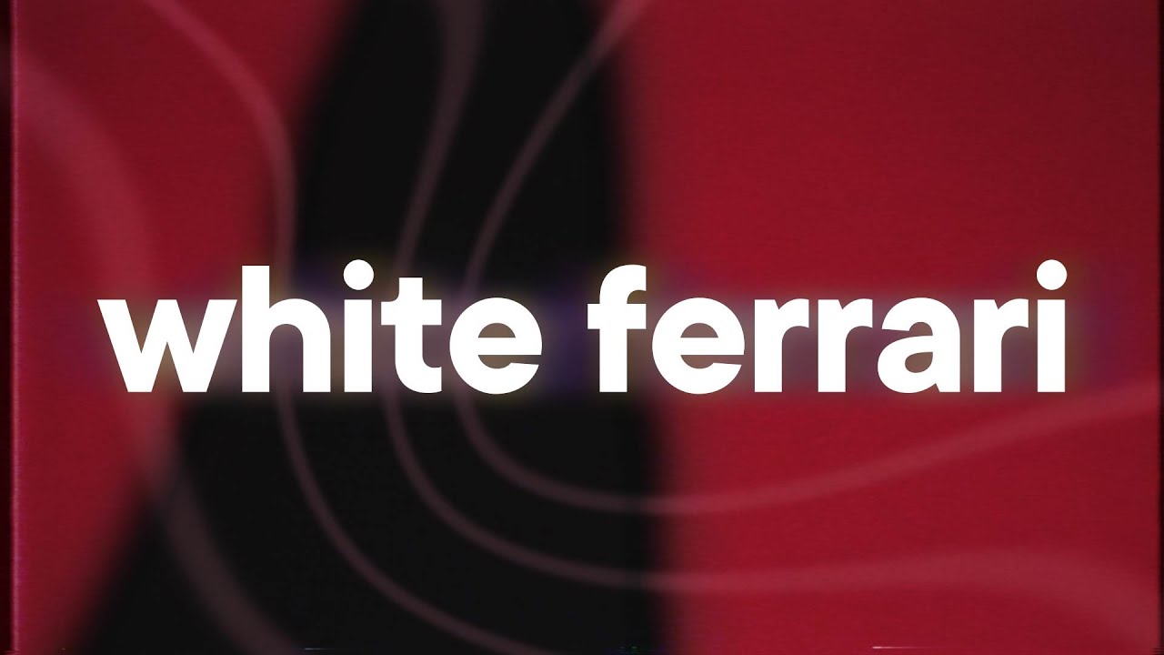 White Ferrari Lyrics: A Poetic Exploration of Love and Loss by Frank ...