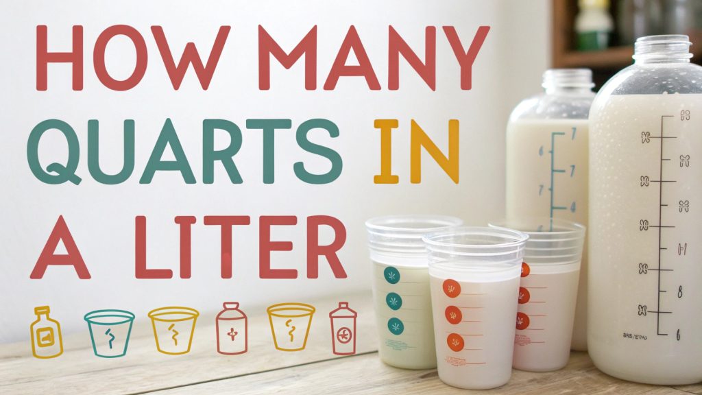 How Many Quarts in a Liter: Ultimate Guide to Volume Conversion - Vibro ...