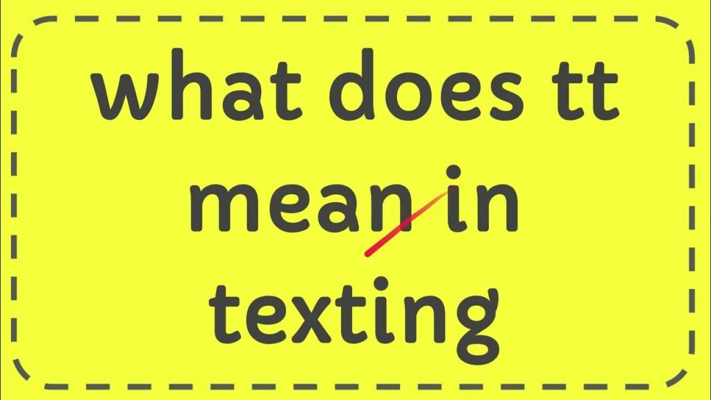 What Does On TT Mean in Text: Unlocking the TikTok Slang Sensation of ...