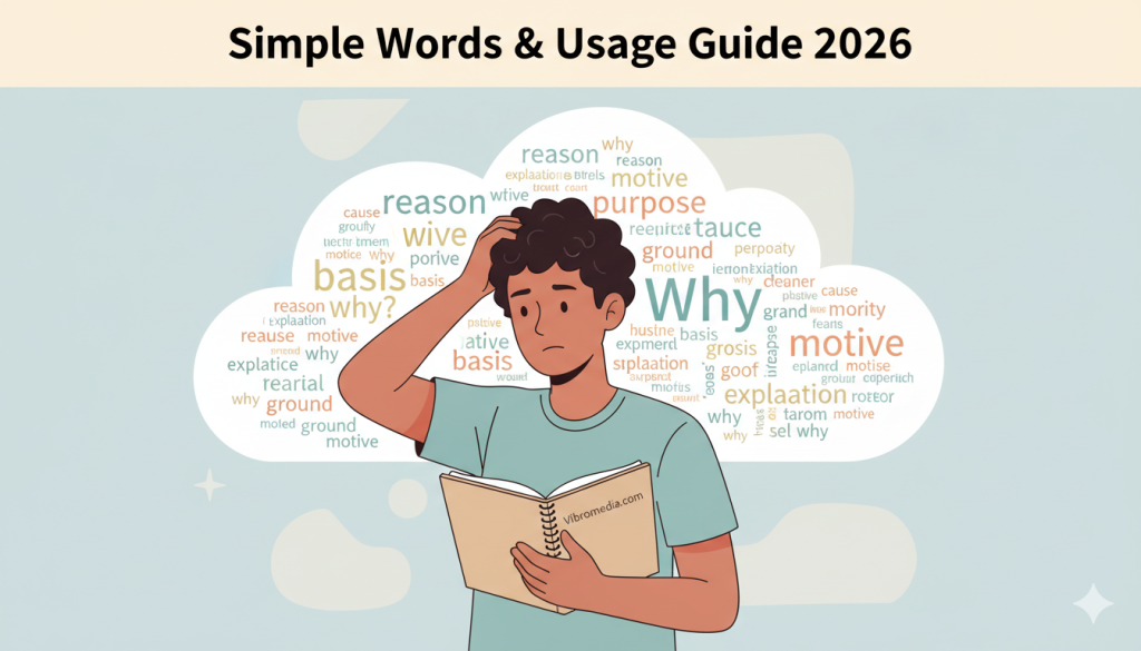 Best 800+ Synonyms for Why: Simple Words & Usage Guide 2026