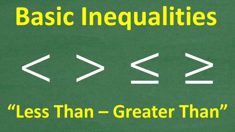 Less Than or Equal To Sign (≤) Explained Simply 2026
